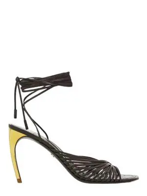 SALVATORE FERRAGAMO Strappy Ankle-tie Sandals