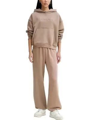 LA MANIA Axel Logo-embroidered Elasticated Track Pants - Neutrals