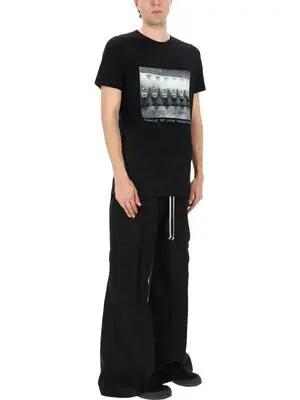 Rick Owens Drawstring-waist Cargo Pants - Black