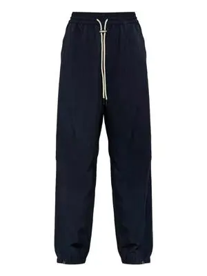 RETHINKIT STUDIOS Drawstring Elasticated-waist Trousers - Blue
