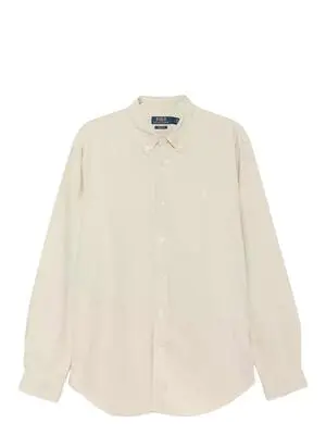 Polo Ralph Lauren Button-down Long-sleeve Shirt - Neutrals