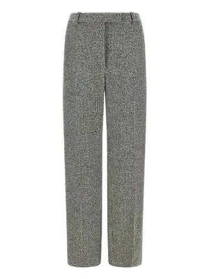 TOM FORD Houndstooth Straight-leg Trousers
