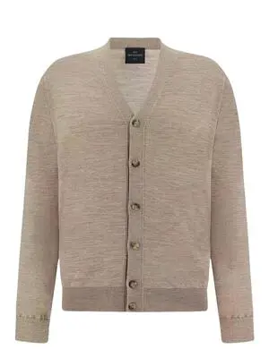 PAUL & SHARK Fine-knit Wool Cardigan