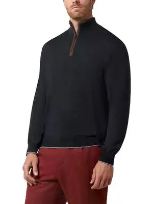 Paul & Shark Half-zip Sweater - Blue