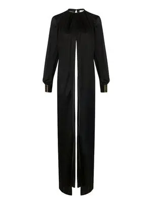 Elisabetta Franchi Blouse In Shiny Jersey Fabric Black