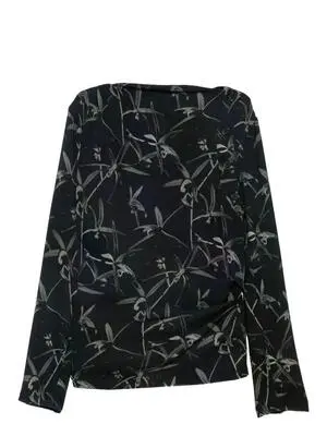 PROENZA SCHOULER Floral-print Button-detail Top