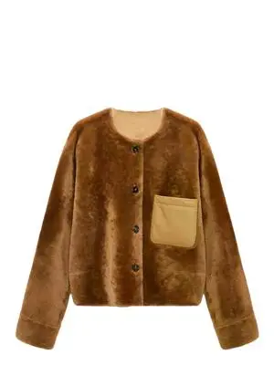 DOROTHEE SCHUMACHER Soft Touch Shearling Jacket
