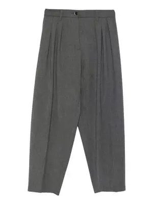 NINE:INTHE:MORNING Gerda Pleated Trousers - Grey