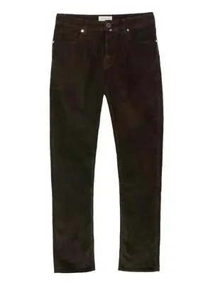 JACOB COHЁN Bard Corduroy Trousers - Brown