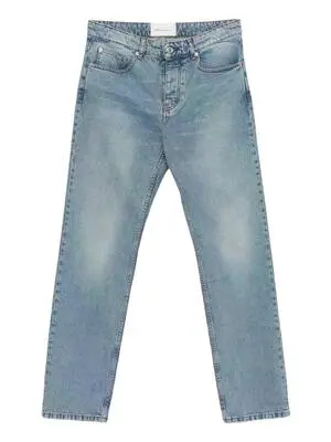 AMI Faded Straight-leg Jeans