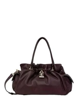Ermanno Scervino Padlock-detail Shoulder Bag - Brown