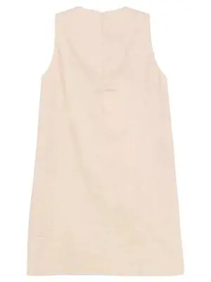 SEMICOUTURE Sheena Sleeveless Mini Dress - Neutrals