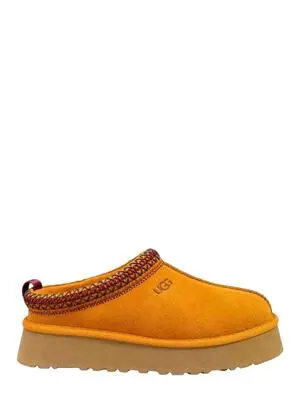 UGG Tazz Ii Embroidered Platform Sandals Orange