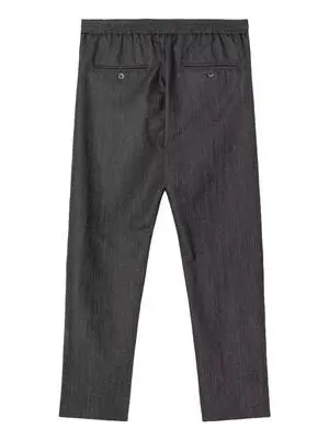 Barena Venezia Riobarbo Dile Herringbone Trousers - Grey