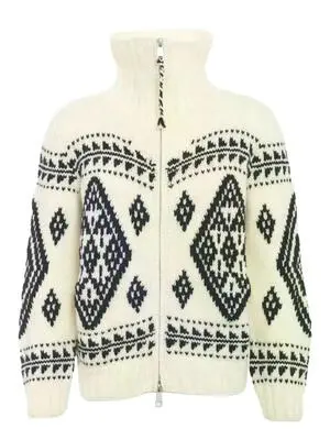 FRANTIC Everest Intarsia-knit Cardigan