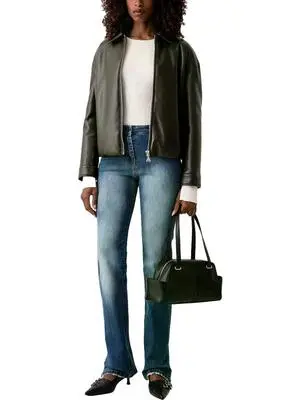 Patrizia Pepe Ribbed-knit Sweater - Neutrals