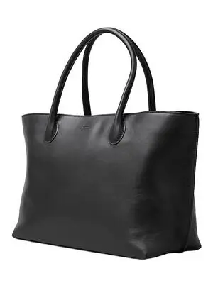 LIÉ STUDIO Grace Leather Tote - Black