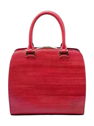 LOUIS VUITTON 1999 Epi Pont Neuf Handbag - Red