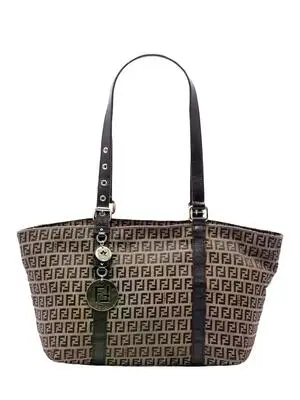 FENDI 2000-2026 Zucchino Canvas Superstar Tote Bag