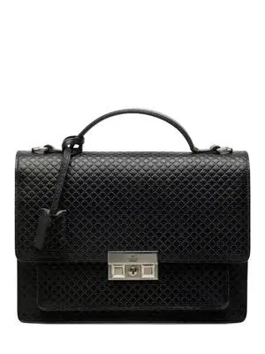 Gucci 2000-2015 Diamante Calfskin Business Bag - Black