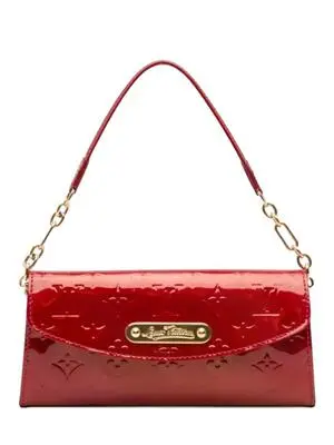 LOUIS VUITTON 2010 Monogram Vernis Sunset Boulevard Shoulder Bag Red