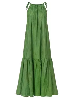 LIU JO Ruffled Tiered Maxi Dress