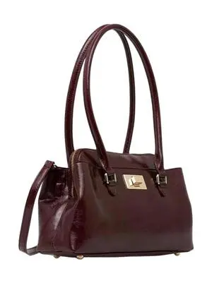 Ermanno Scervino Twist-lock Shoulder Bag - Red