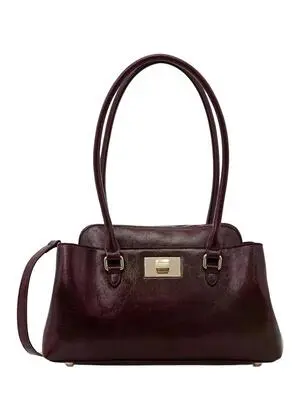 Ermanno Scervino Twist-lock Shoulder Bag - Red
