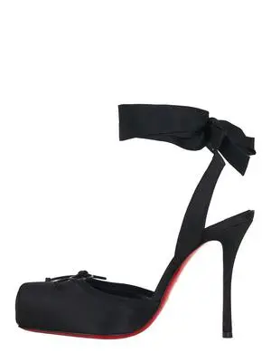 CHRISTIAN LOUBOUTIN Cassia Lace Up 100 Pump - Black