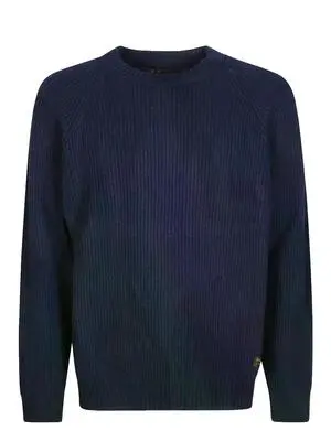 Filson Cascade Ribbed-knit Wool Sweater - Blue