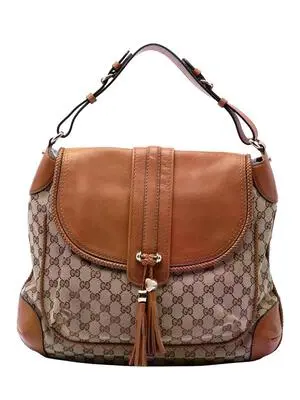 Gucci 2016-2026 Gg Canvas Marrakech Shoulder Bag - Neutrals
