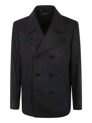 Paul Smith Double-breasted Peacoat - Grey