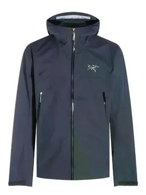Arc'teryx Beta Logo-embroidered Hooded Jacket Black