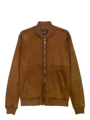 PEUTEREY Jodie Suede Bomber Jacket