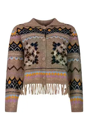 DERHY Enora Fringe-trimmed Jacket