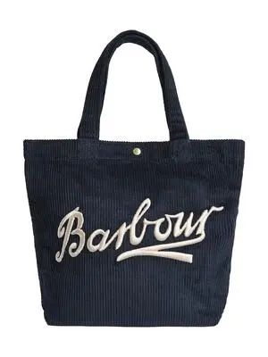 Barbour Mini Corduroy Carrick Tote Bag - Navy