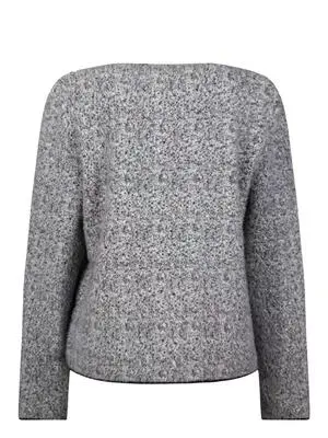 DERHY Elyna Bouclé Pearl-button Jacket