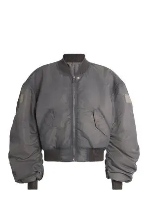 Rick Owens Secchia Bomber Jacket - Brown