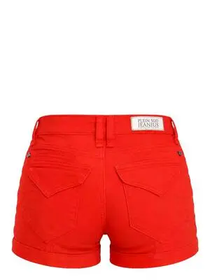 Plein Sud Five-pocket Denim Mini Shorts - Orange