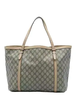 Gucci 2016-2026 Gg Supreme Nice Tote Bag - Neutrals