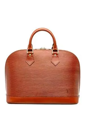LOUIS VUITTON 1997 Epi Alma Pm Handbag - Brown