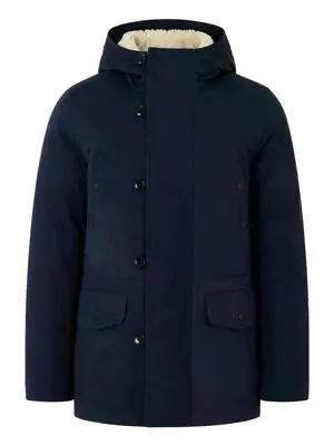 Paul Smith Padded Hooded Jacket - Blue