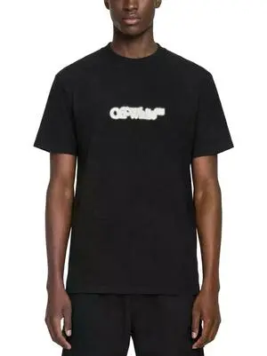 Off-White Spray Print T-shirt - Black