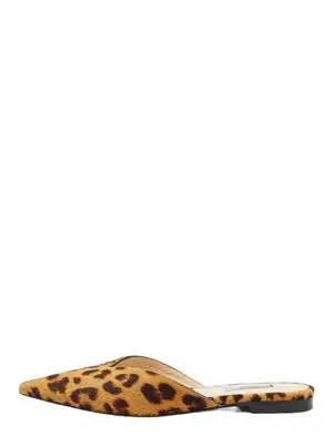 PRADA Calf.hair Pointed-toe Mules