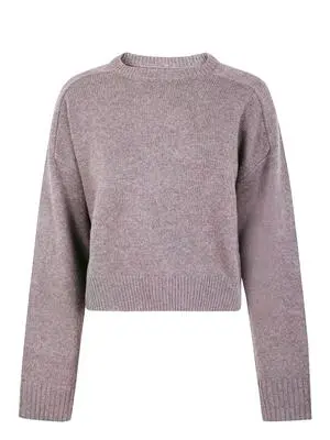 Loulou De Saison Bruzzi Cropped Sweater - Neutrals
