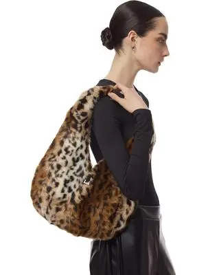 APPARIS Colette Shaved Leopard Bag
