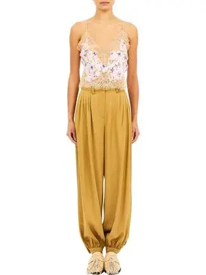 Ulla Johnson Luella Pleated Pant - Hazel