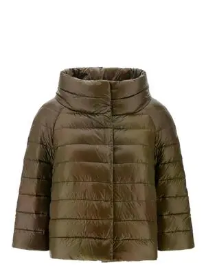 HERNO Sofia High-neck Quilted Jacket