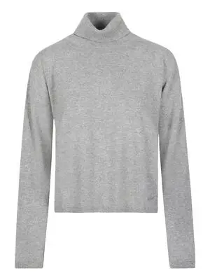 Woolrich Roll-neck Wool Sweater - Grey