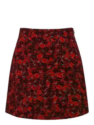 VALENTINO Patterned Mini Skirt